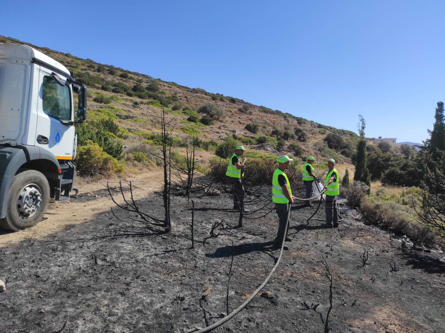 Ενεργή Συμμετοχή της ΔΕΥΑΠ στην κατάσβεση των πυρκαγιών το καλοκαίρι ...